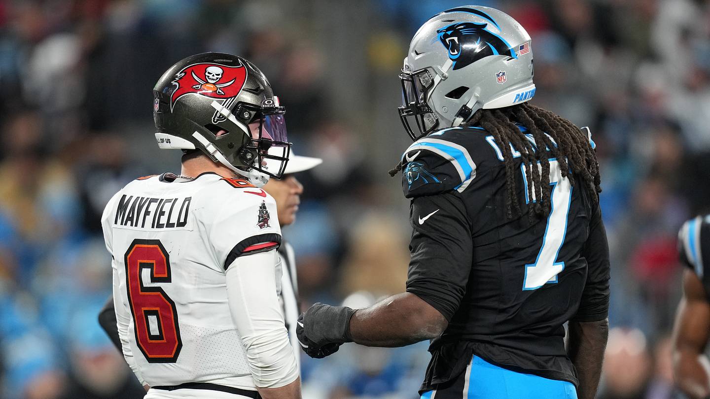 Footage shows Panthers player trying to confront Buccaneers in tunnel ...