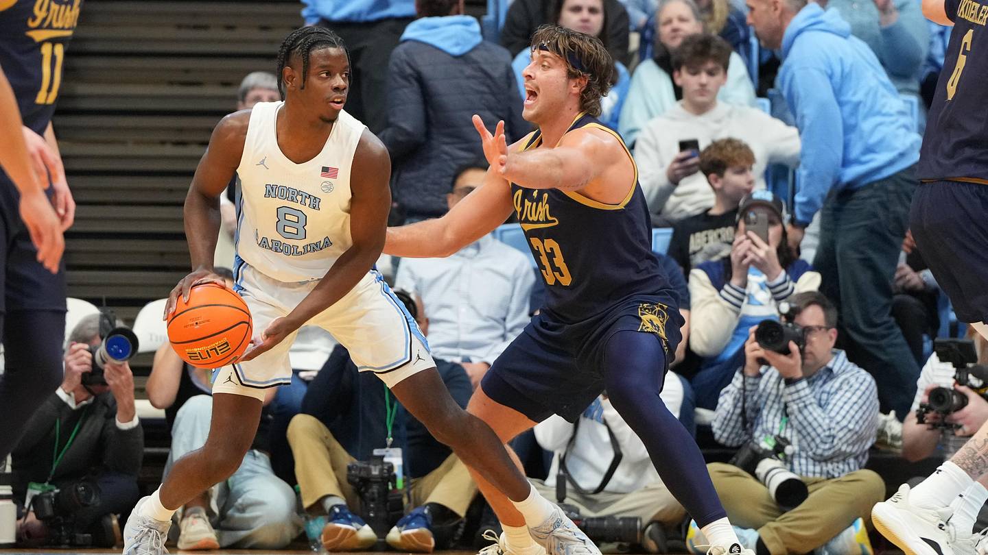 UNC gets back in the win column with a double-digit victory over Notre Dame
