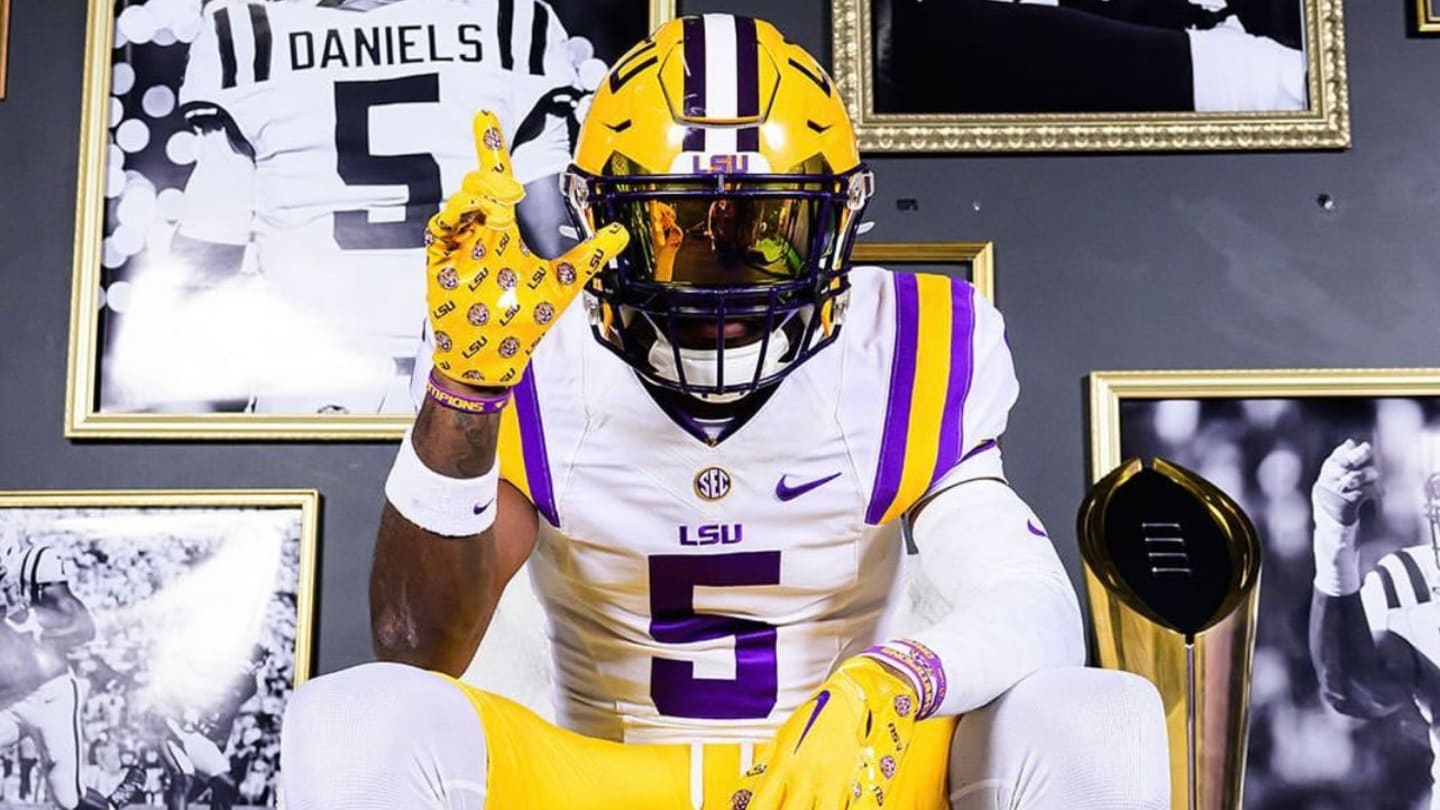 Former No. 1 WR in Louisiana, LSU Football Freshman Leaves Lane Kiffin ...