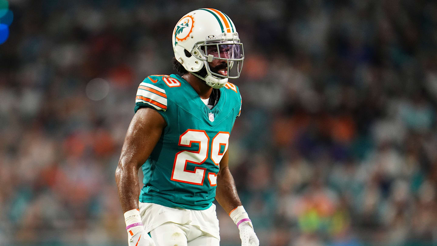 Dolphins inactives list for Week 11 game against Raiders