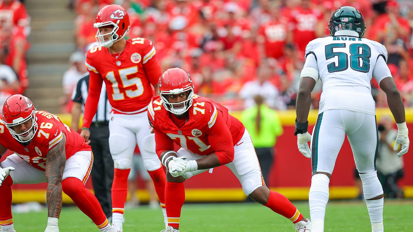 Chiefs rookie Josh Simmons is building something special up front