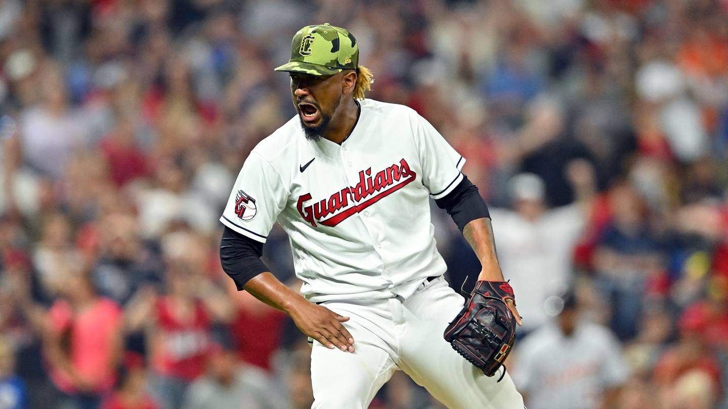 Emmanuel Clase resurfaces in baseball as MLB future hangs in balance