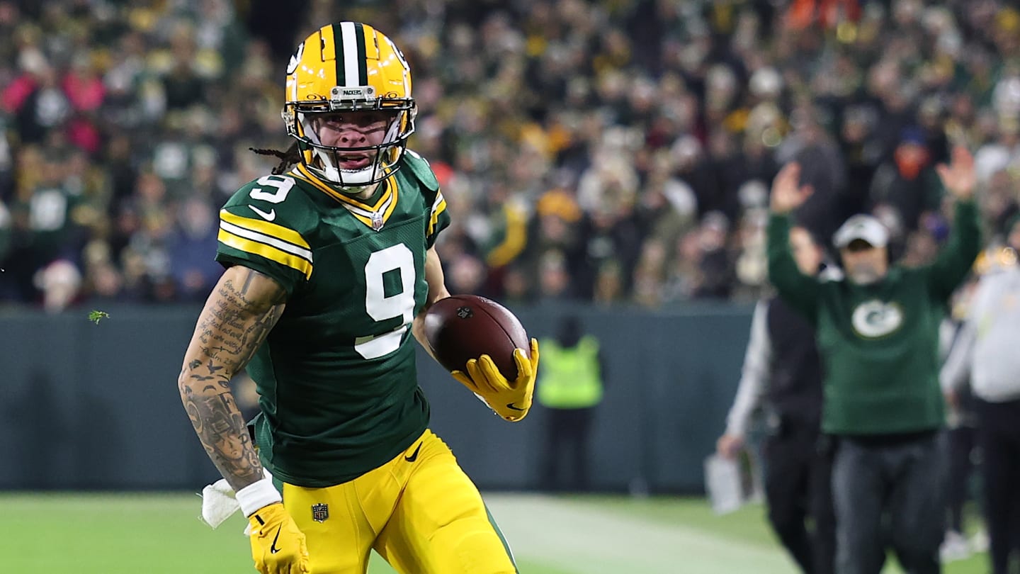 Latest Christian Watson injury update after leaving early vs. Bears