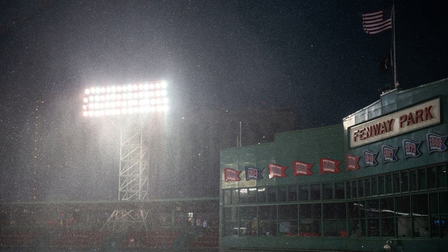 Red Sox-Rangers start time: Rain delay updates, weather forecast for ...