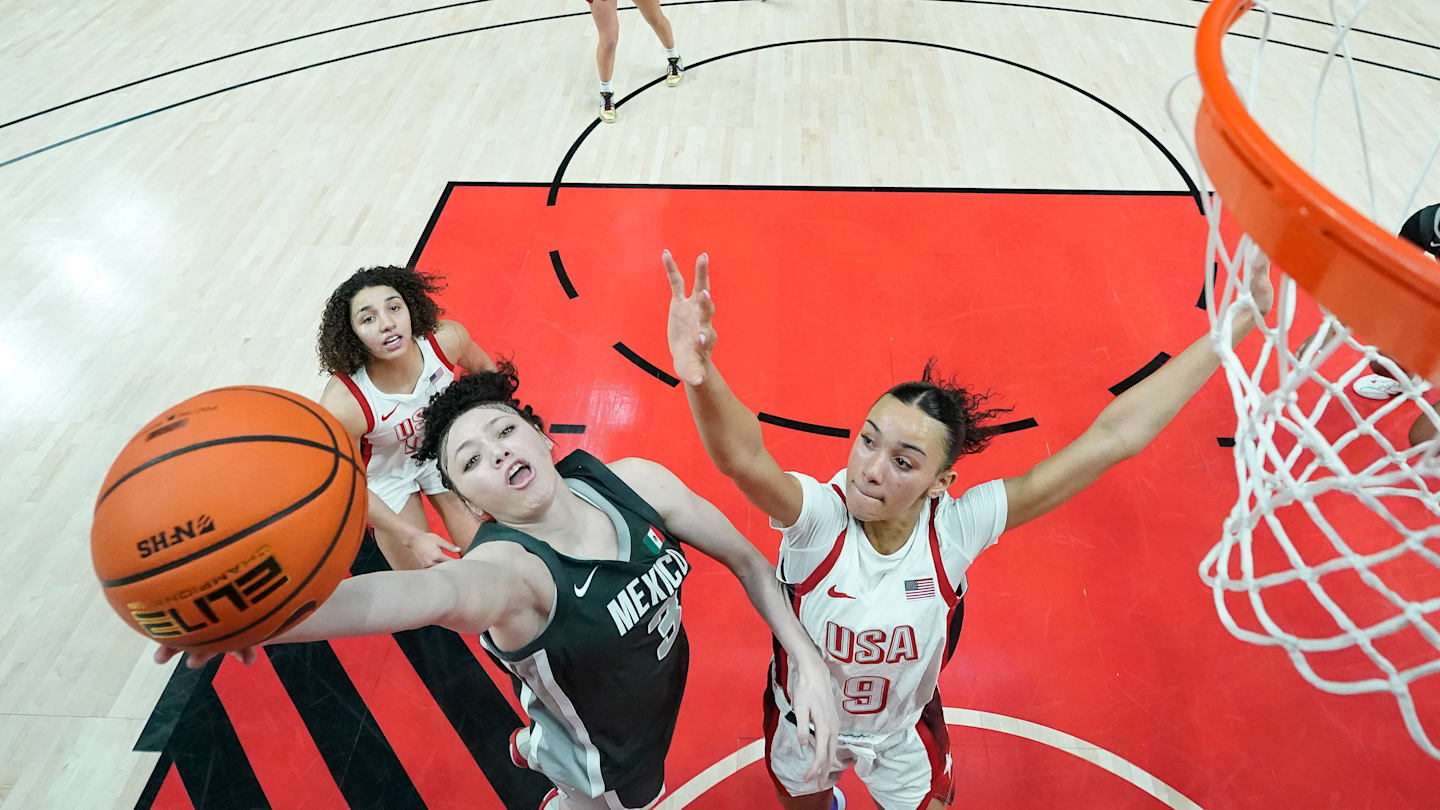 USC women's basketball commit Jazzy Davidson impresses in Nike Hoop Summit