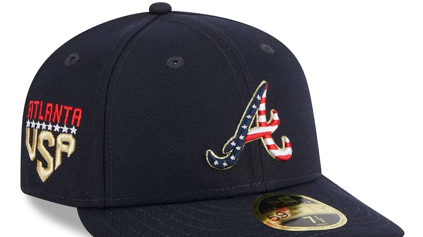 Celebrate the Fourth of July in style with on-field Atlanta Braves hats ...