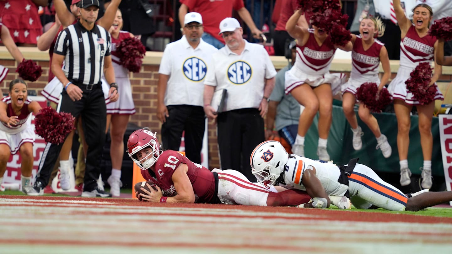 Oklahoma QB John Mateer's Heisman odds plummet immediately after injury ...