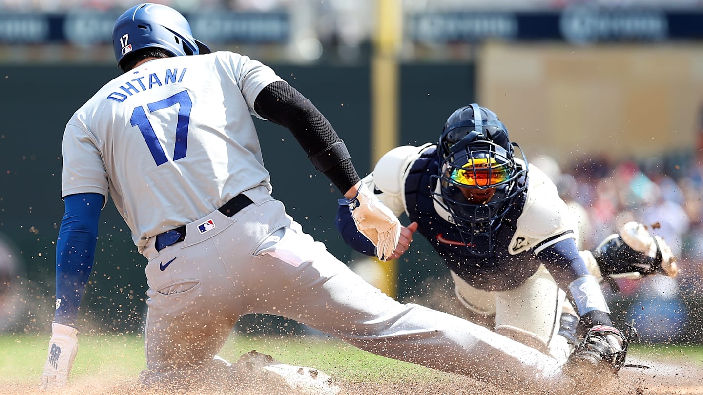 Brock Stewart's reaction to Carlos Correa throwing out Shohei Ohtani is ...