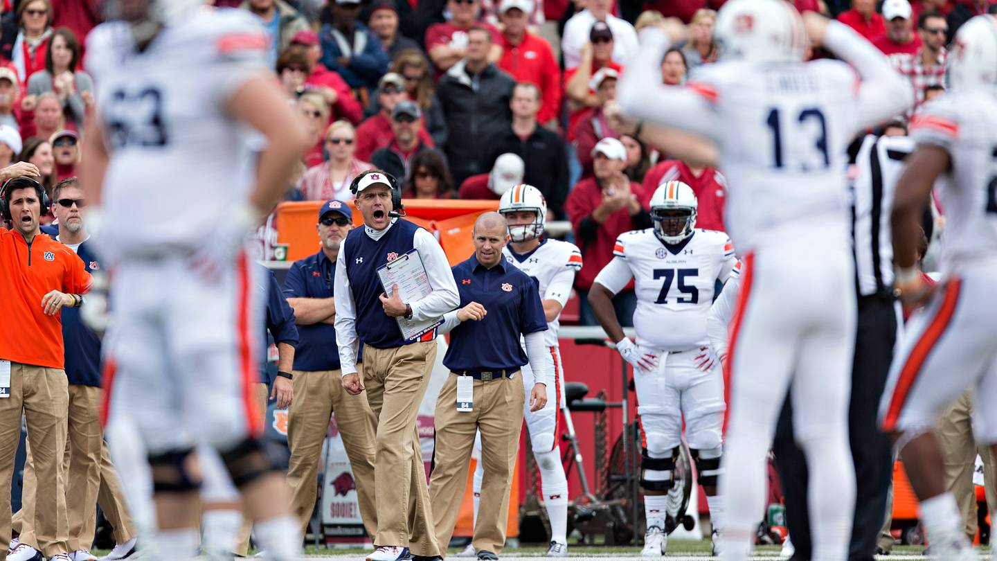 Former Auburn Tigers football coach mentioned in same breath as ...