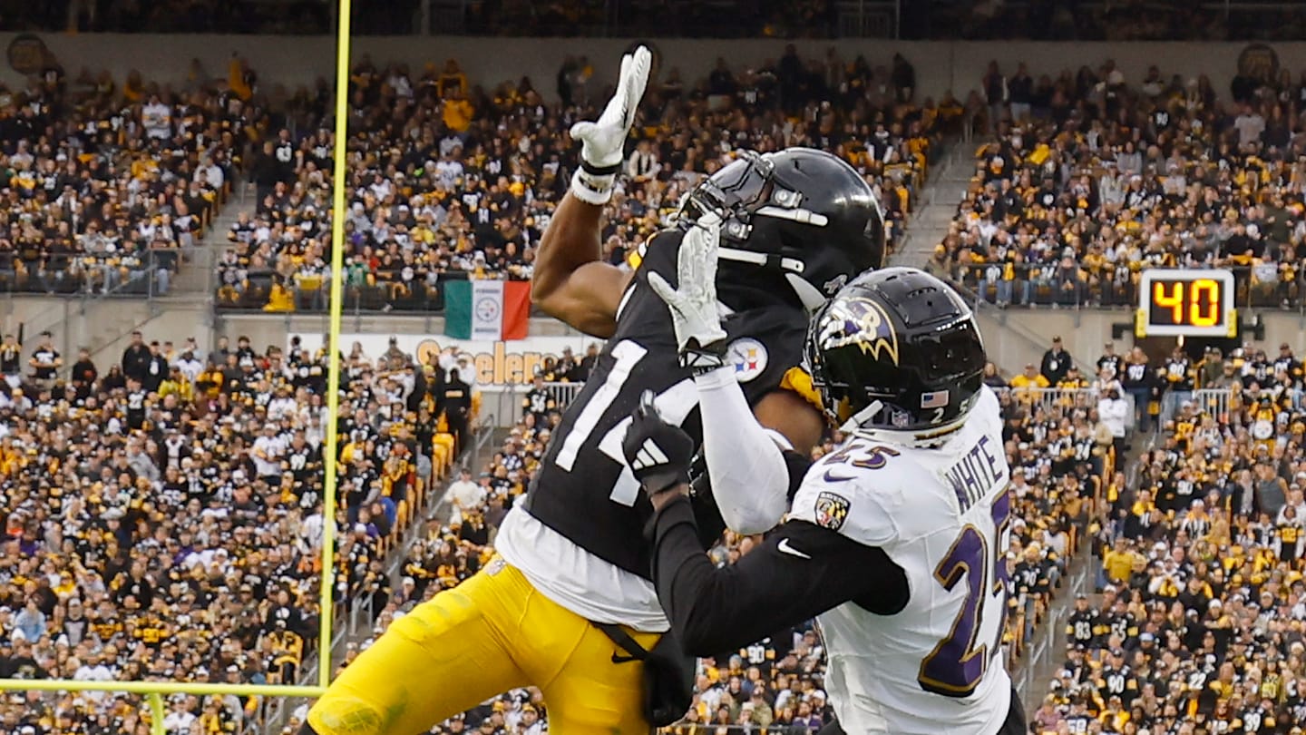 Ravens fans can't stop laughing at George Pickens' latest shenanigans ...