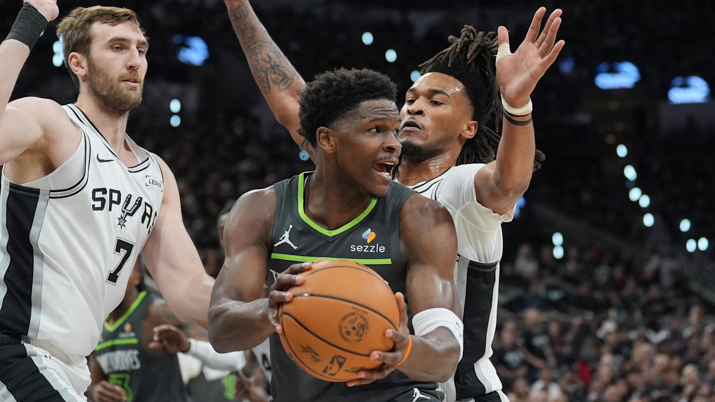 Spurs vs. Timberwolves Opening Odds for NBA Playoffs Game 3 (Minnesota ...