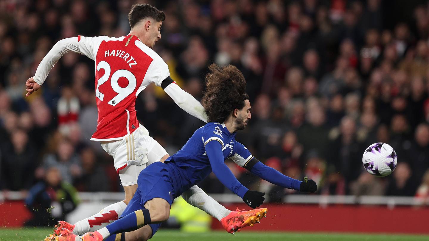 Kai Havertz has completed his evolution into Arsenal's starting striker