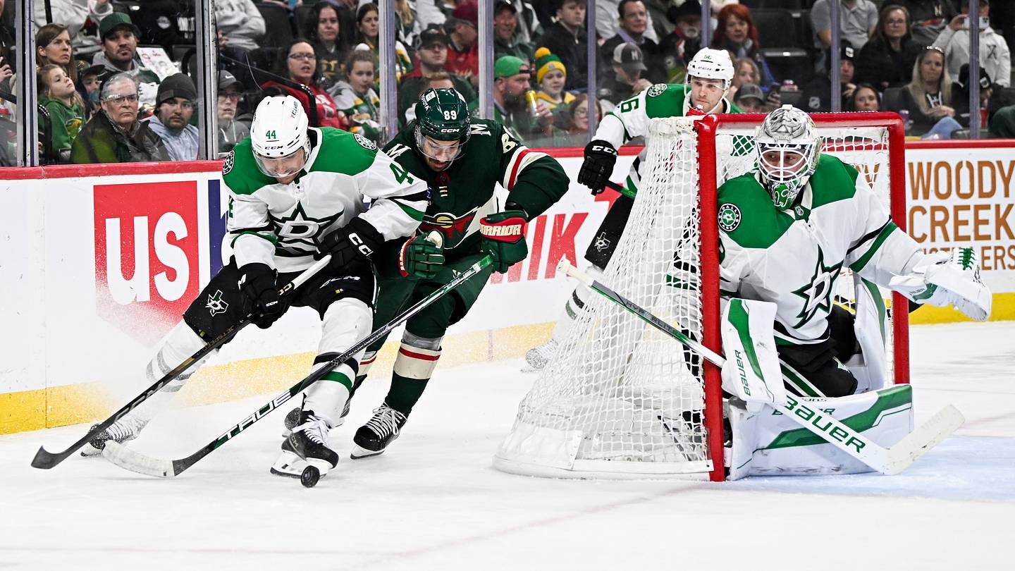 The Dallas Stars play one of two games against the Wild this week tonight