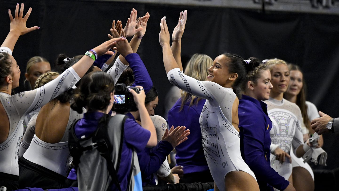 LSU Gymnastics bests the Florida Gators in a thrilling SEC matchup