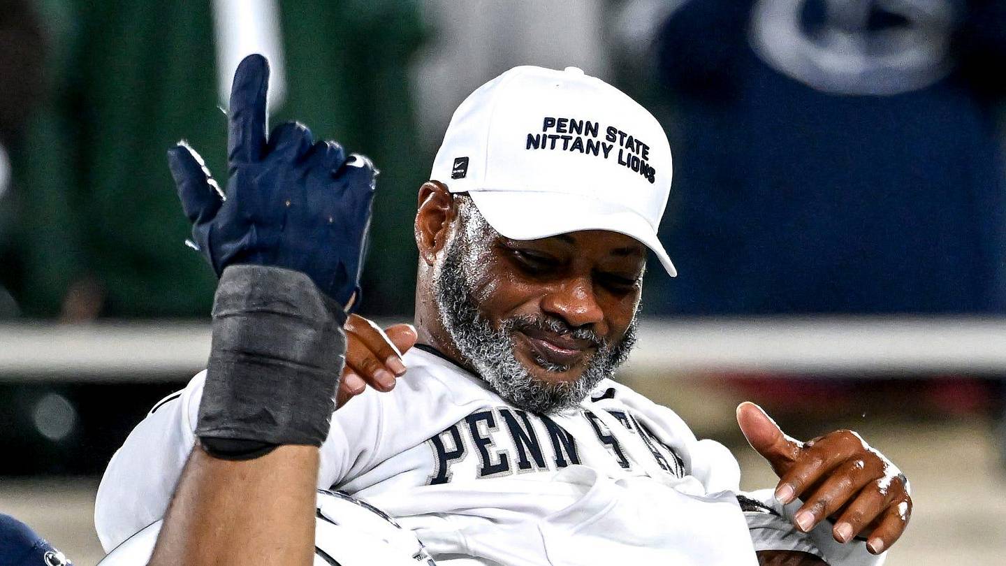 Penn State players and fans found their head coach, even though he hasn ...