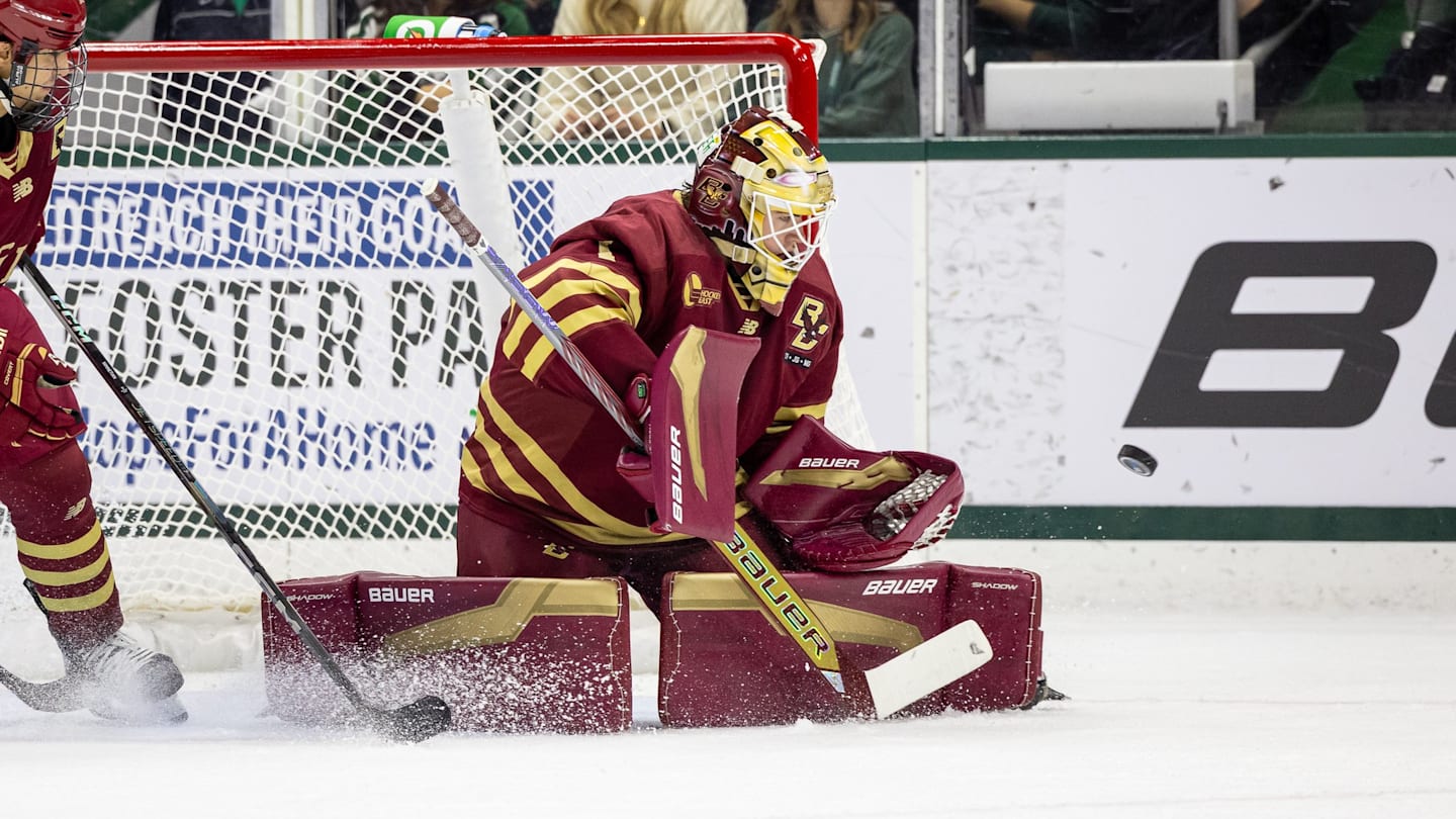 No. 2 Boston College Men’s Hockey Shuts Out No. 4 Michigan State in ...