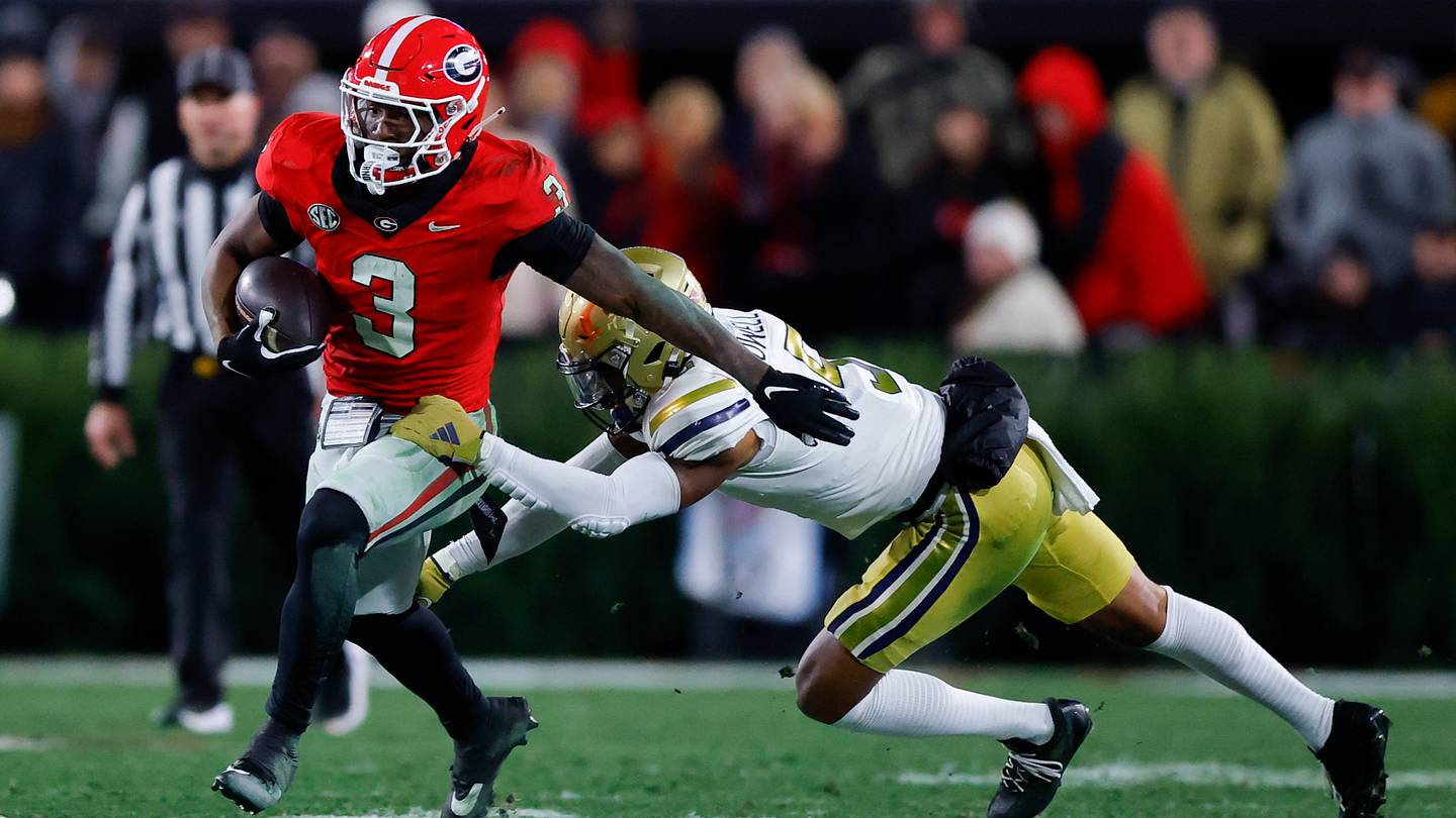 Georgia football vs No. 16 Georgia Tech opening spread is not what ...