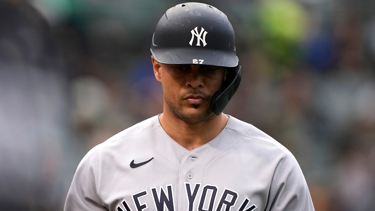 Only the Yankees could make Giancarlo Stanton sound like he's hiding something about his injury