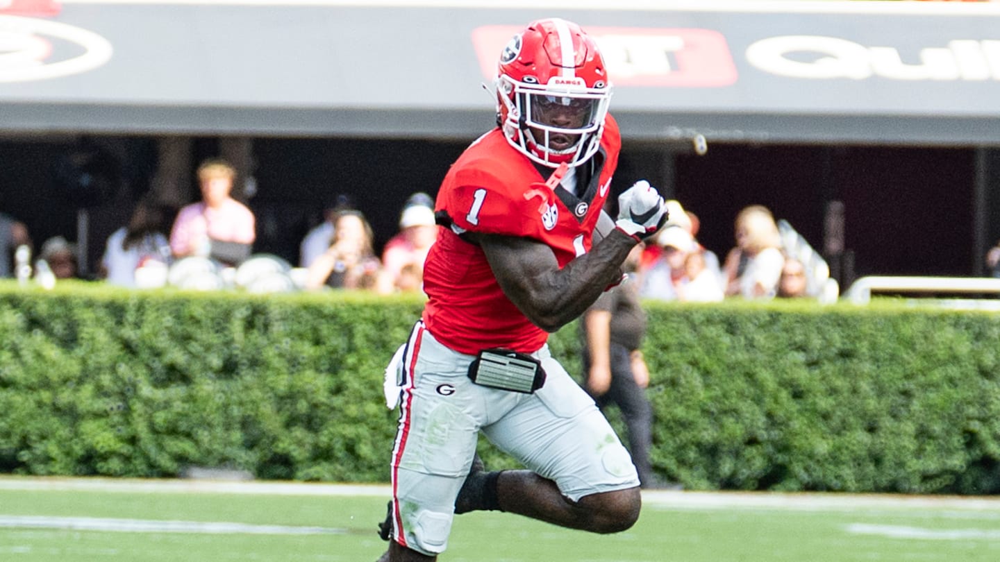 Is Zachariah Branch playing for Georgia vs Austin Peay? Latest injury ...