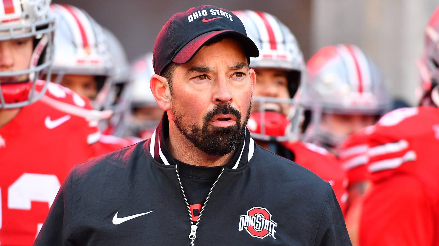 Ryan Day record in College Football Playoff games at Ohio State