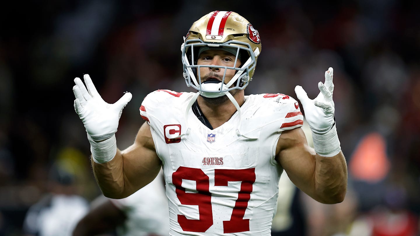 The only positive to come from Nick Bosa's injury really doesn't mean ...