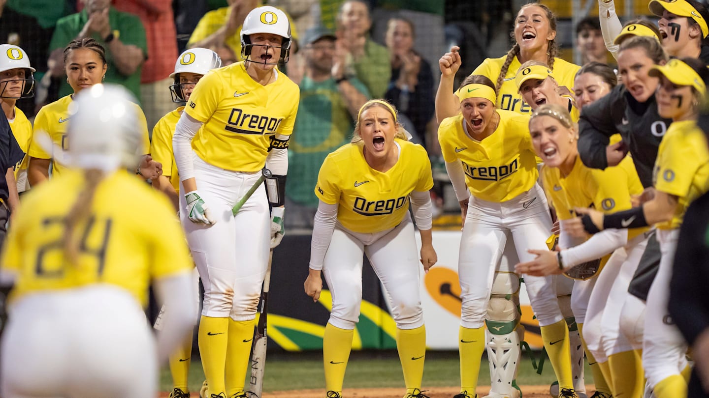 Oregon softball captures 6th Duck team title in 1st year of Big Ten