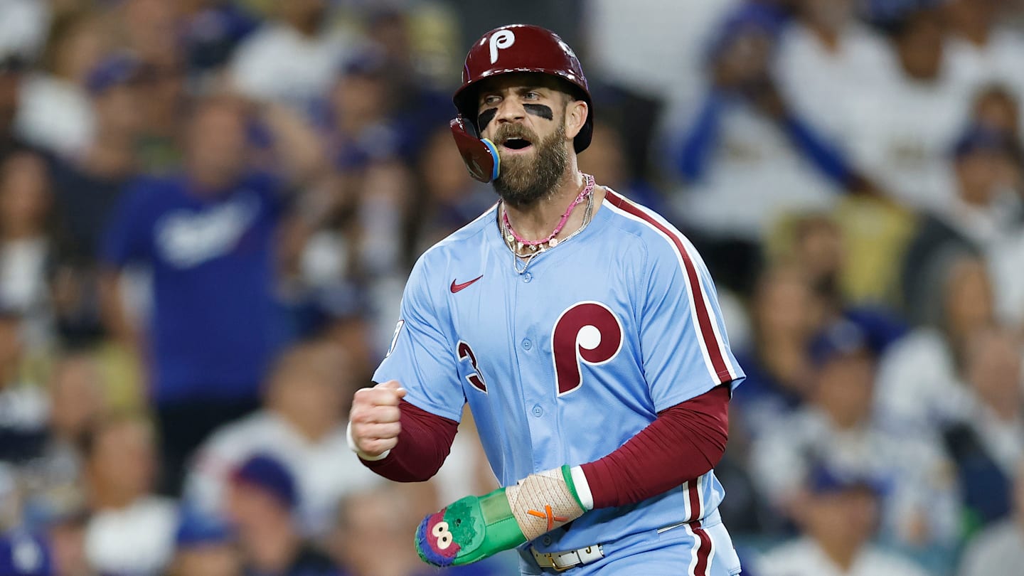 Phillies pour cold water on Bryce Harper's Pete Alonso dream