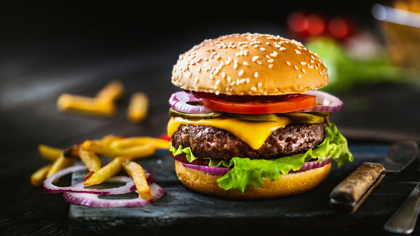 hamburger background