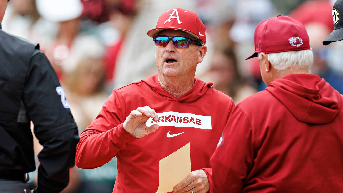 Arkansas baseball takes over at No. 1 in the nation