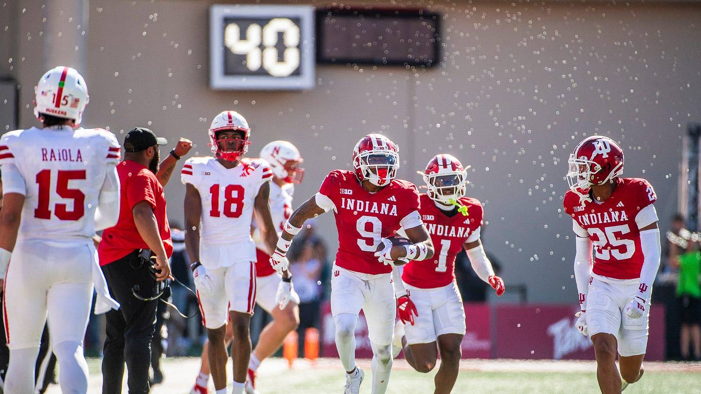 Nebraska-Indiana Blowout Ends as One of the Most Watched Games of Week ...