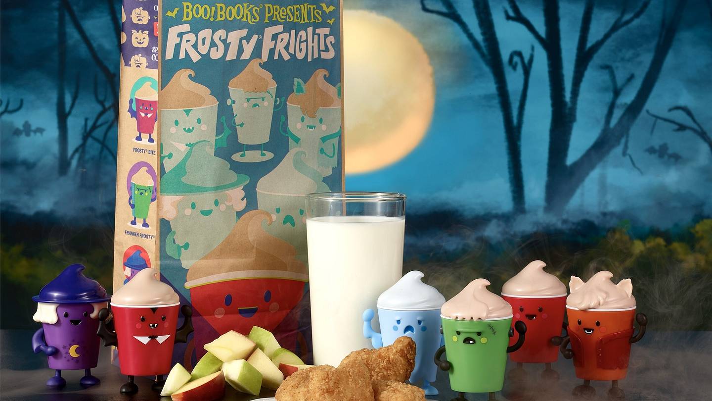 Wendy’s Frosty Frights kids' meal collection is both frightful and ...