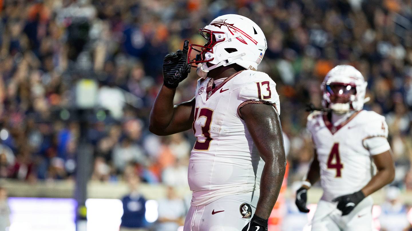 FSU has to put the hammer down with the running game in the second half