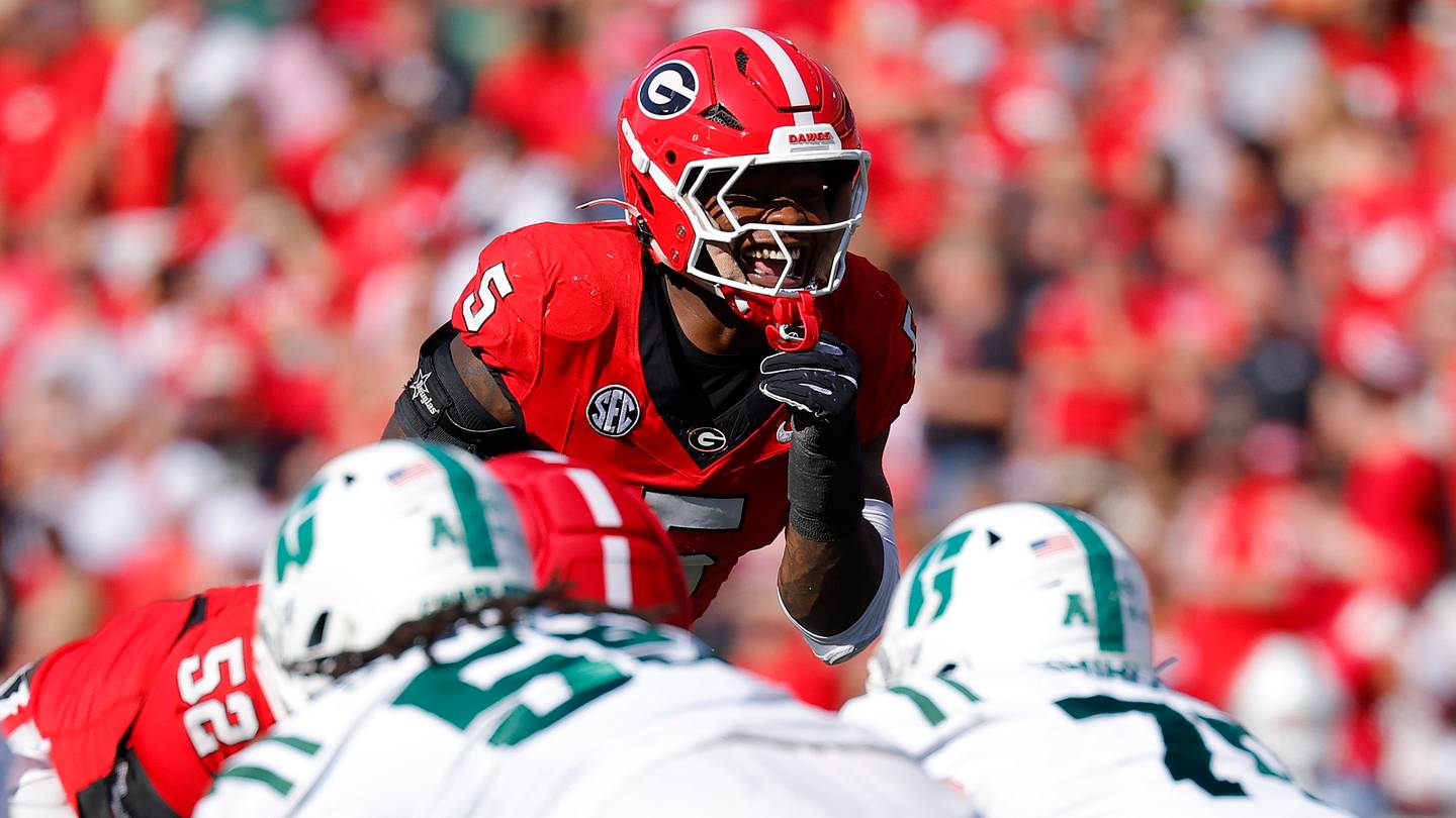 Georgia team leader has been identified on defense by returning to school