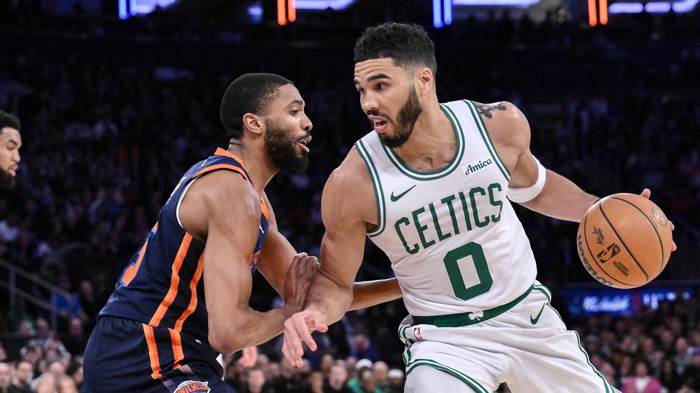 Jayson Tatum just downed the Knicks but Mazzulla isn't even thinking ...