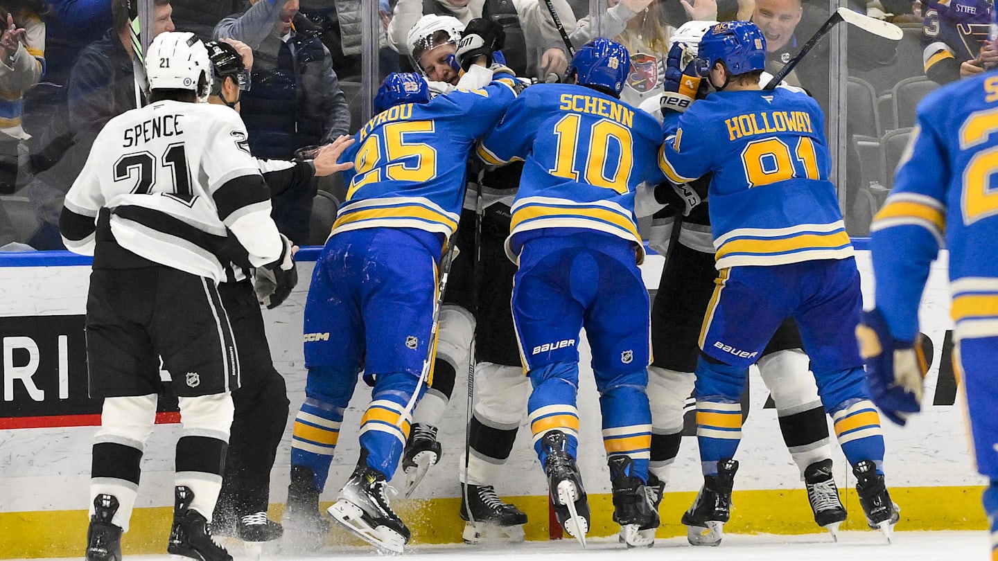 St. Louis Blues Pros/Cons 2024-25 Game 61