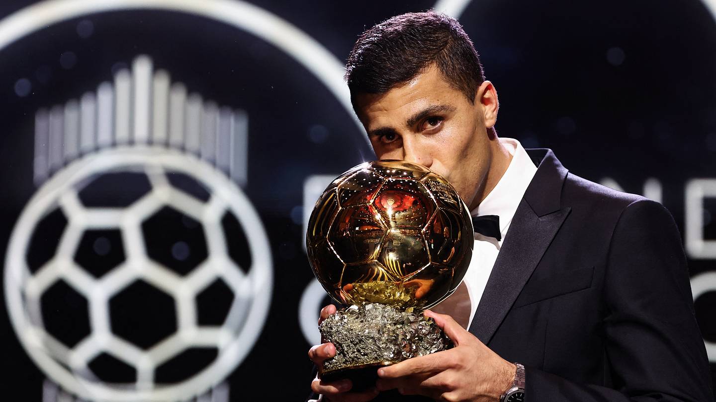 Rodri stuns Premier League, wins Ballon d’Or over Vini Jr, sparking ...