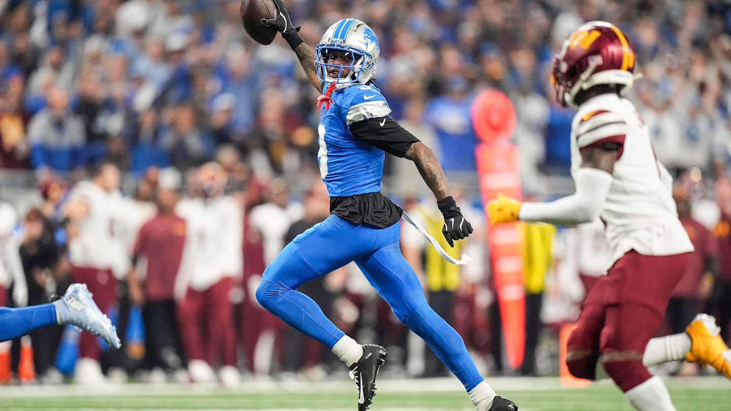 Lions WR Jameson Williams draws big fine for touchdown celebration vs ...