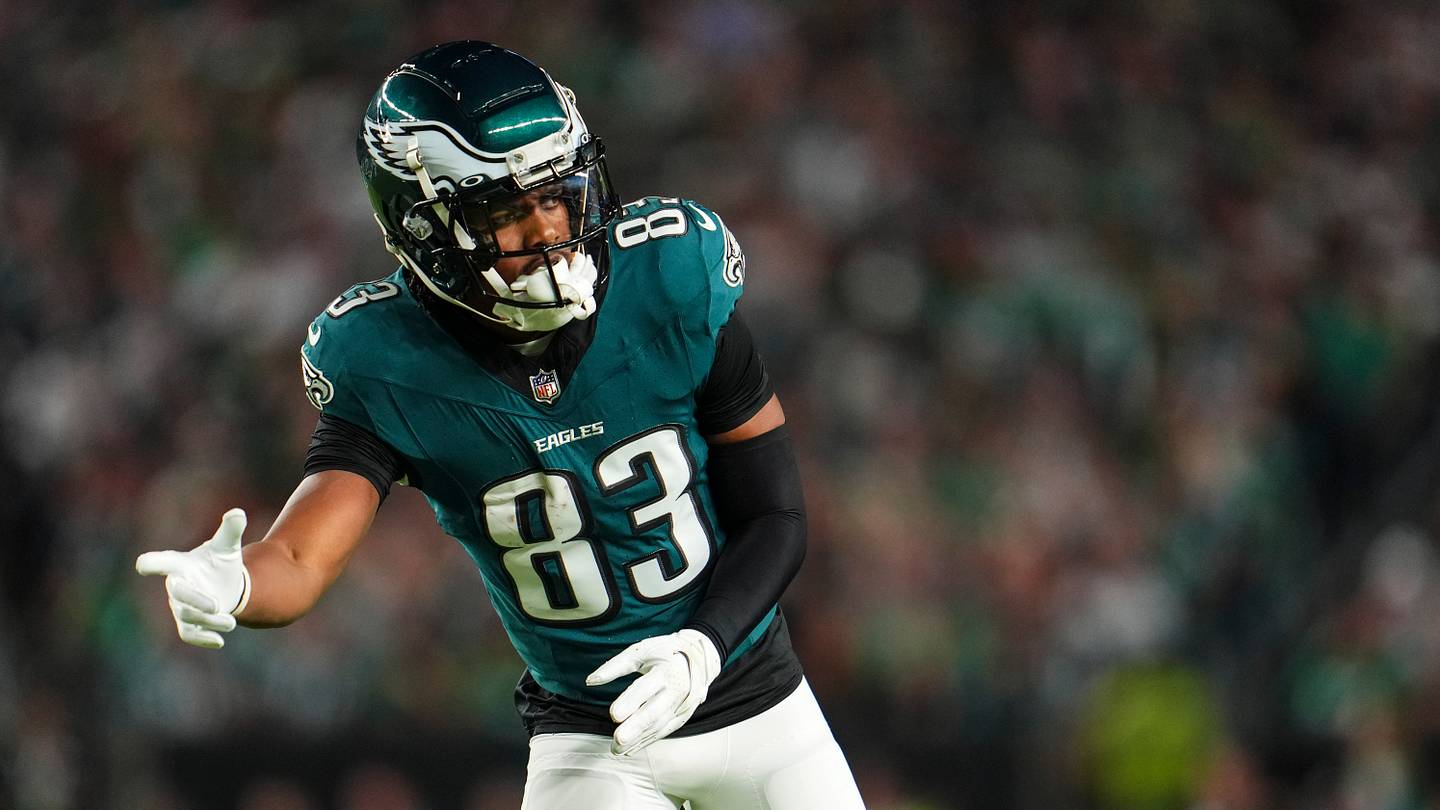 Eagles WR depth chart with A.J. Brown, DeVonta Smith ruled out Week 4 ...