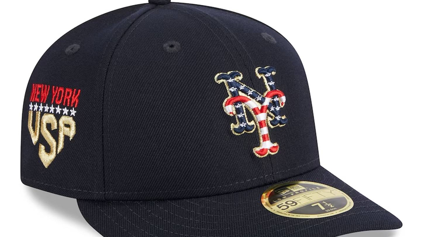 Celebrate the Fourth of July in style with on-field New York Mets hats ...