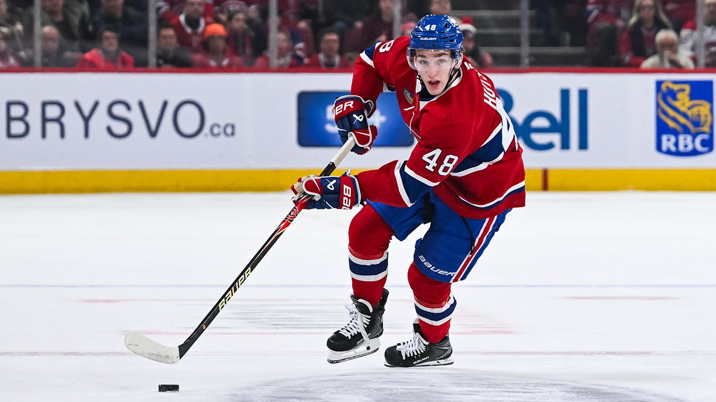 Lane Hutson gets disrespected by Bill Guerin once again with latest ...