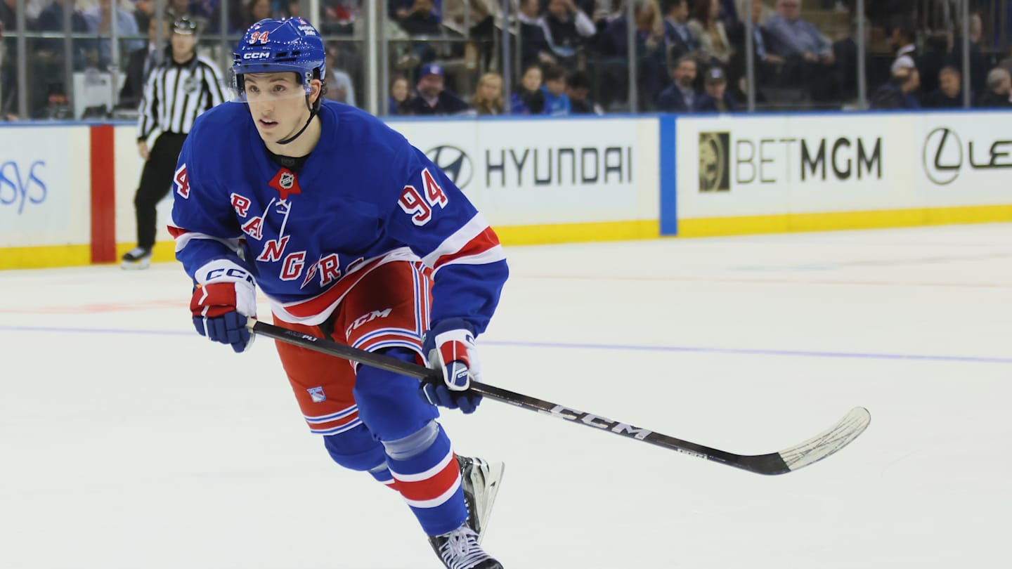 Why starting Gabe Perreault in Hartford could be the right move for Rangers