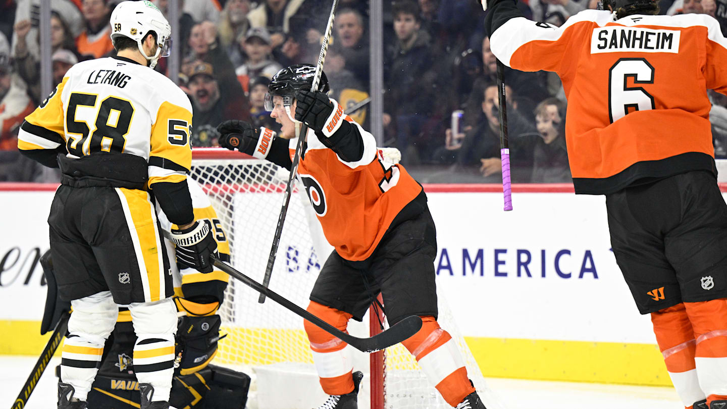 Flyers, now in a losing streak and down a goalie, visit cross-state ...