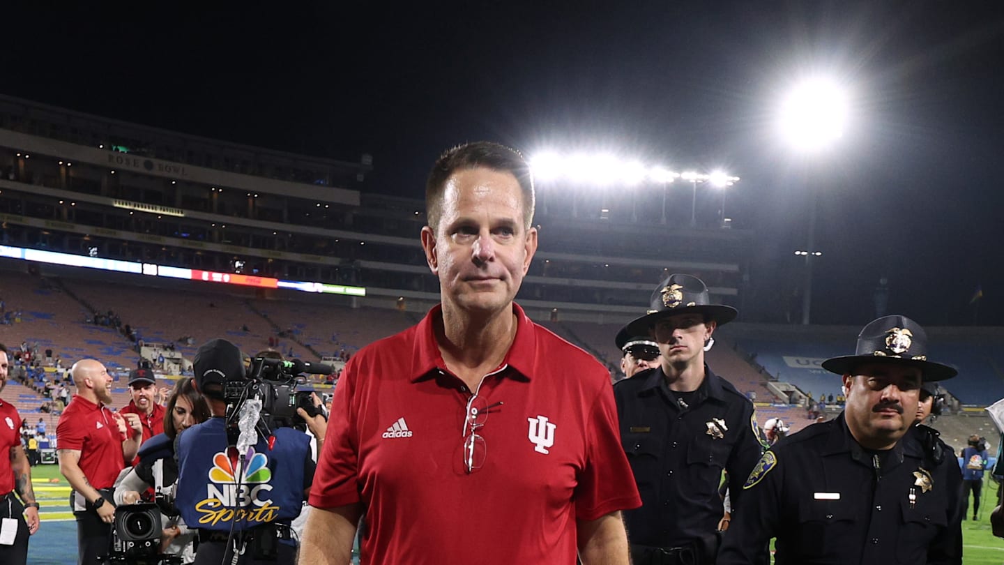 Indiana football coach Curt Cignetti named Eddie Robinson Coach of the Year