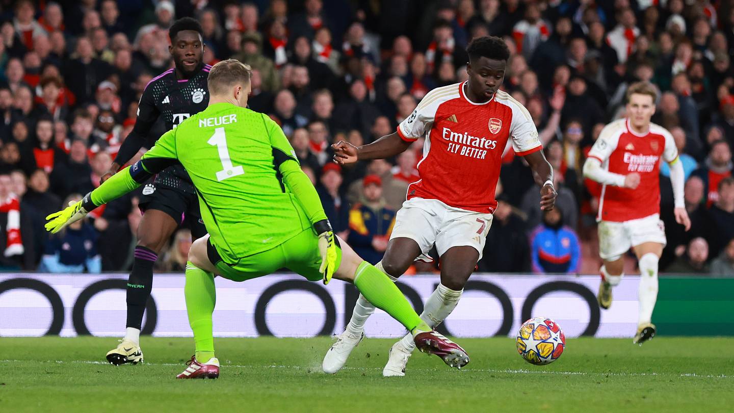 Should Arsenal's Bukayo Saka have had penalty vs. Bayern Munich?
