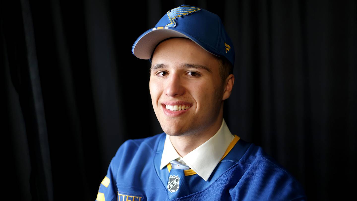 Blues sign Justin Carbonneau to entry-level contract, eyes chance at ...