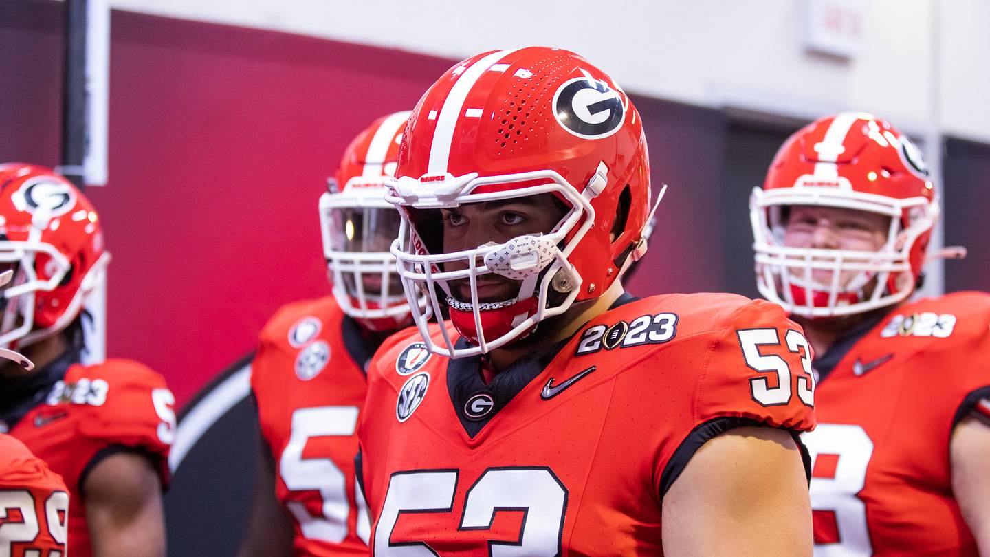 Georgia Offensive Lineman Had Pre-Draft Visit With Lions