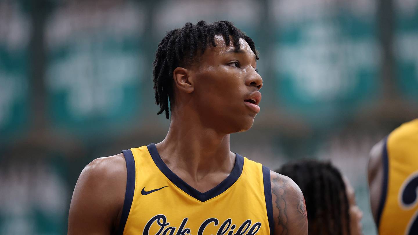 Kansas forward Davion Adkins is making an impression this summer