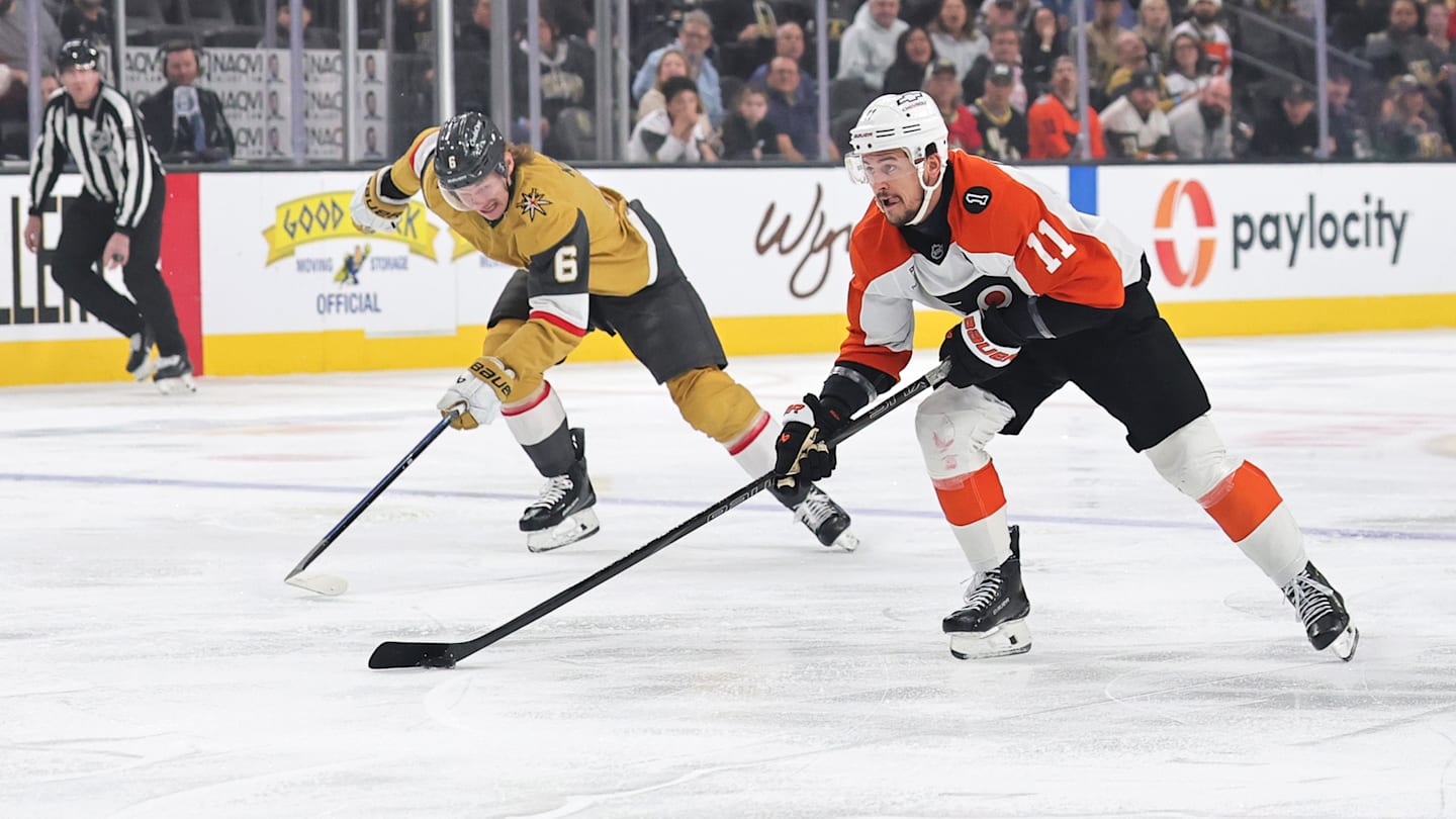 Two key factors that caused the Flyers to snap the Golden Knights ...