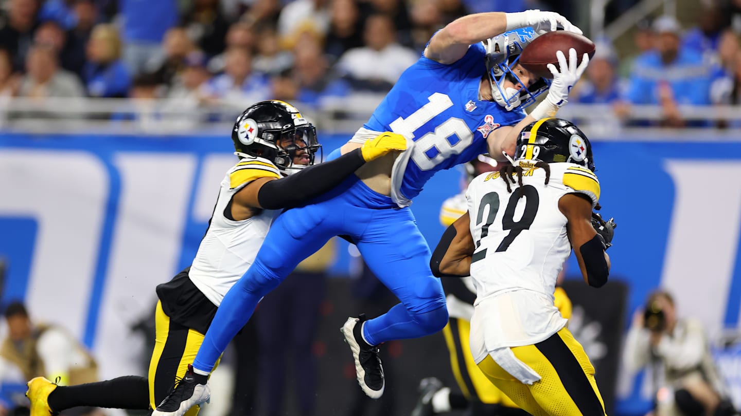 Expectations for Isaac TeSlaa prove Lions might have hit on a 3rd-round ...