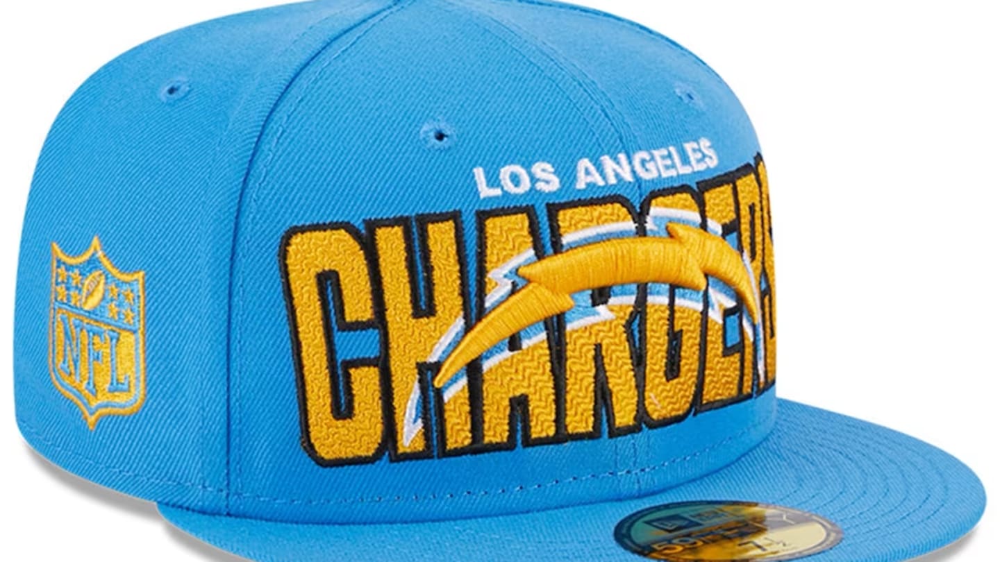 Los Angeles Chargers NFL Draft hats from New Era available now